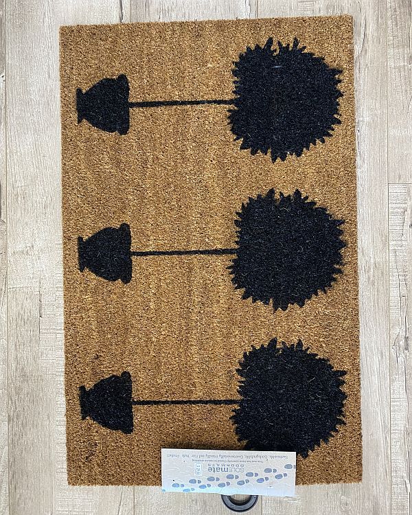 No 13 solemate plant doormat - - Rugs Galore