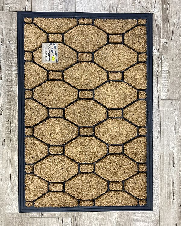 No 18 solemate natural coir mat - - Rugs Galore